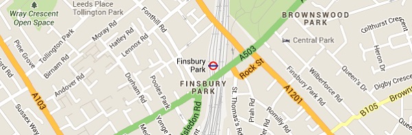 Maps Finsbury